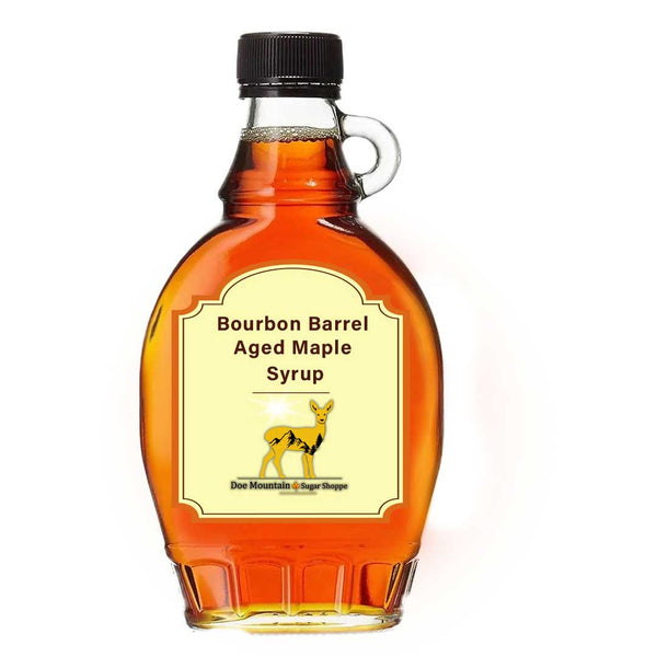 Maple Syrup Bourbon Barrel Aged – Doe Mountain Sugar Shoppe